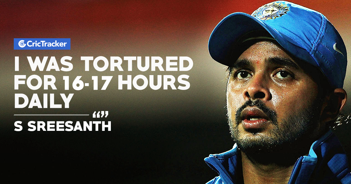 'I was taken to terrorist ward' - Sreesanth recalls his arrest in spot ...